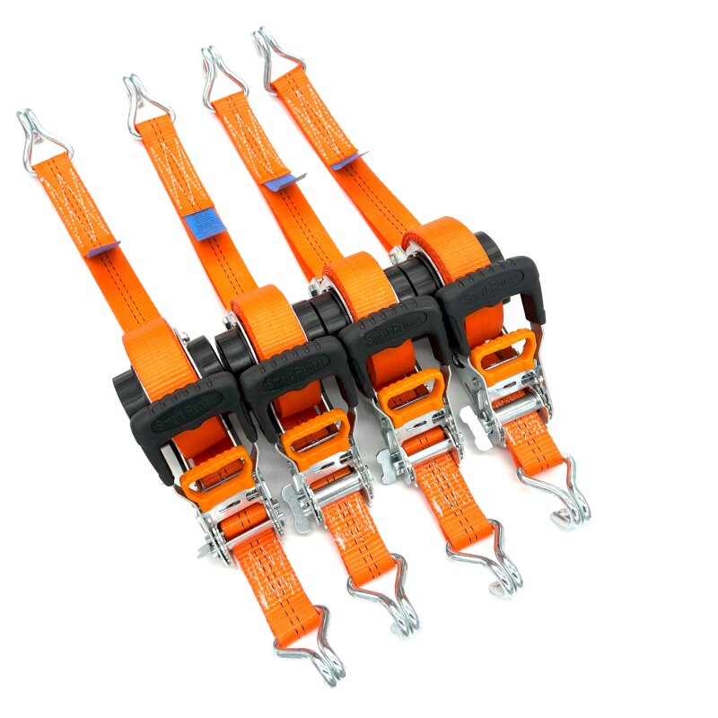 Automatik-Spanngurt/Zurrgurt, LxB: 5,0 m x 35 mm, mit Spitzhaken
